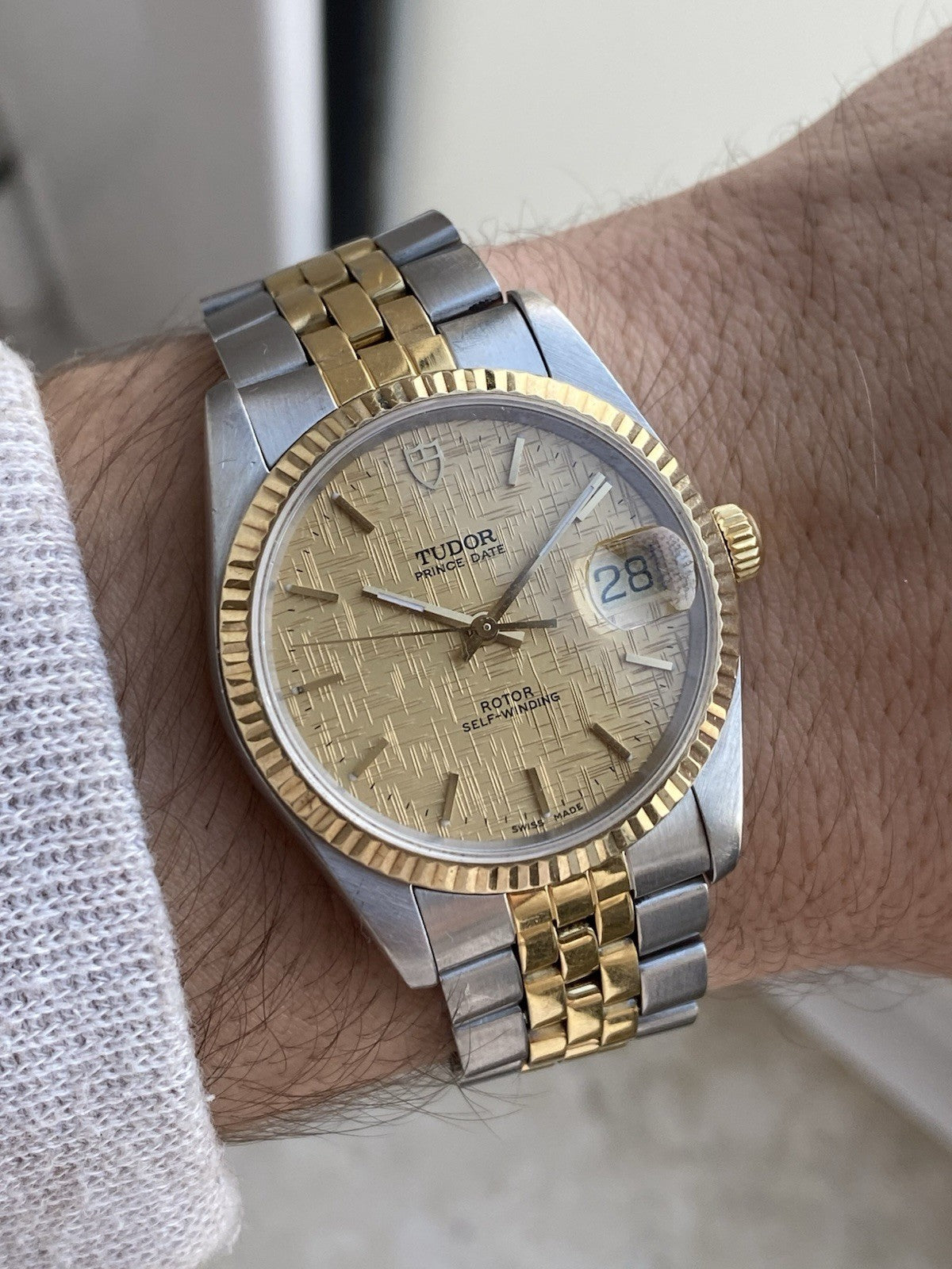 Tudor Prince Oysterdate Rotor Self-Winding 74033 – Calvin Watches